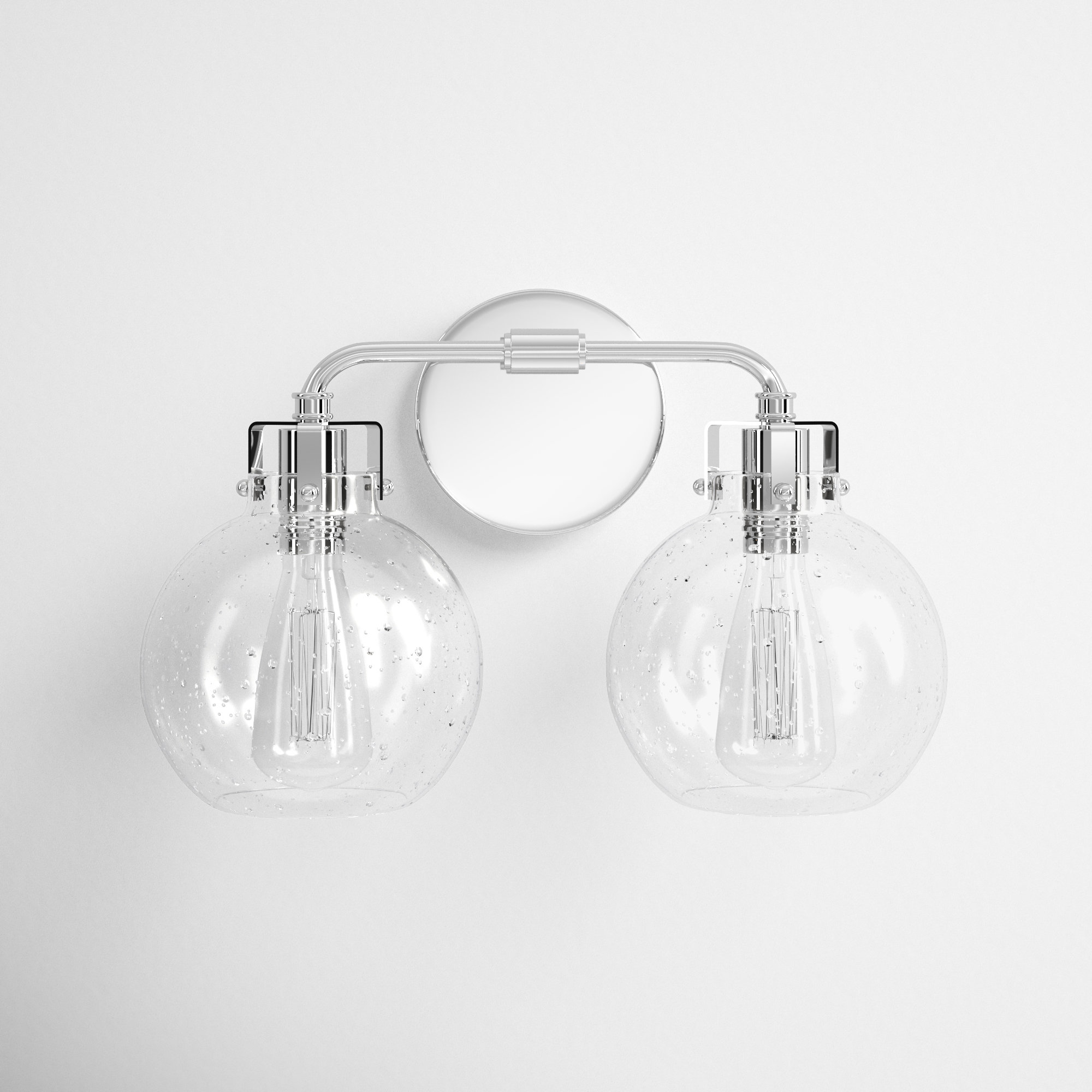Joss & Main Byrne 2-Vanity Light & Reviews | Wayfair