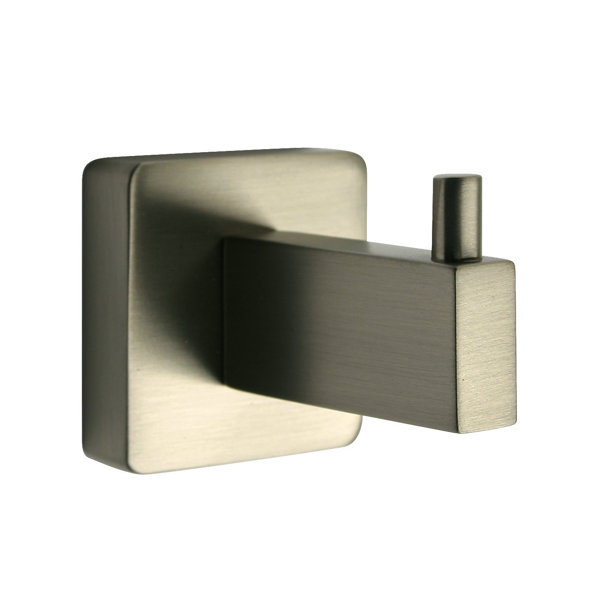 LaToscana Square Collection Wall Mounted Bathroom Robe Hook | Wayfair