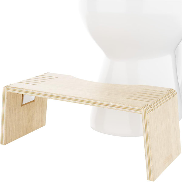 Squatty Potty Oslo Oak Folding Toilet Stool | Wayfair