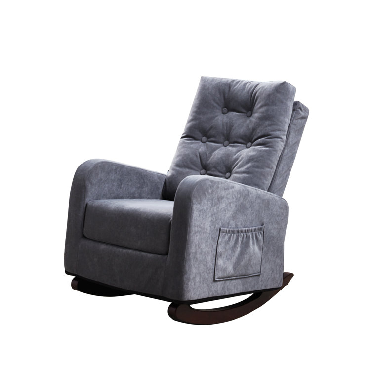 Ebern Designs Lorayne Metal Rocking Chair | Wayfair