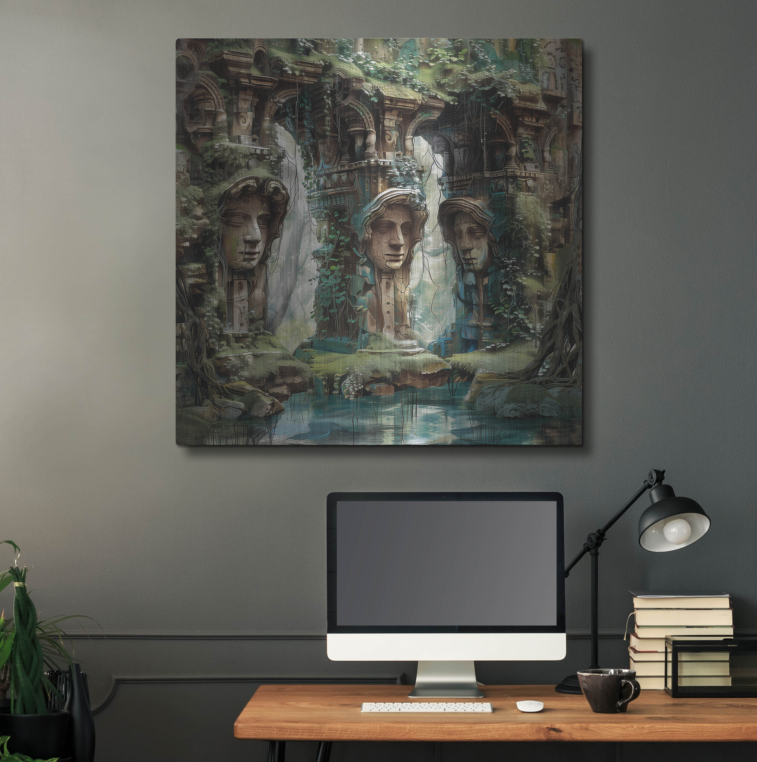 Luxe Metal Art 'Forgotten Legends Whisper' by r3darch0n Metal Wall Art ...