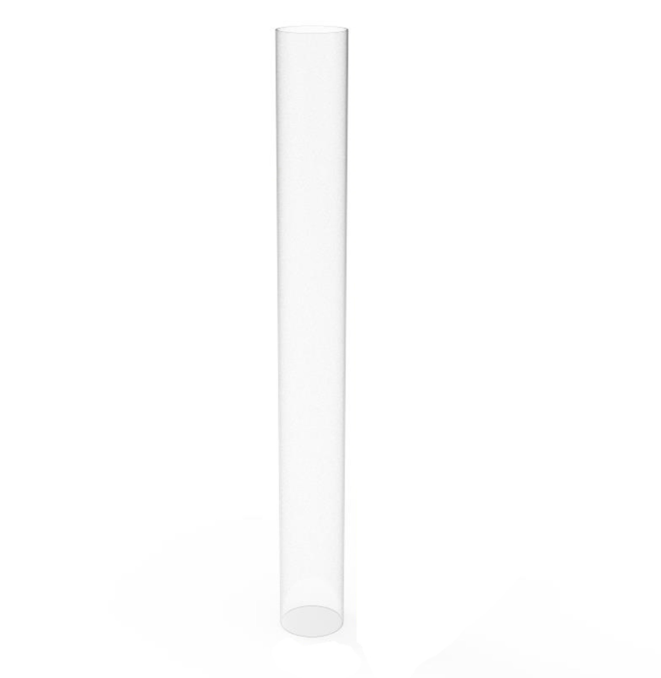 FixtureDisplays Clear Acrylic Tube 4 Diameter (3.937" Exact Outside Dim ...
