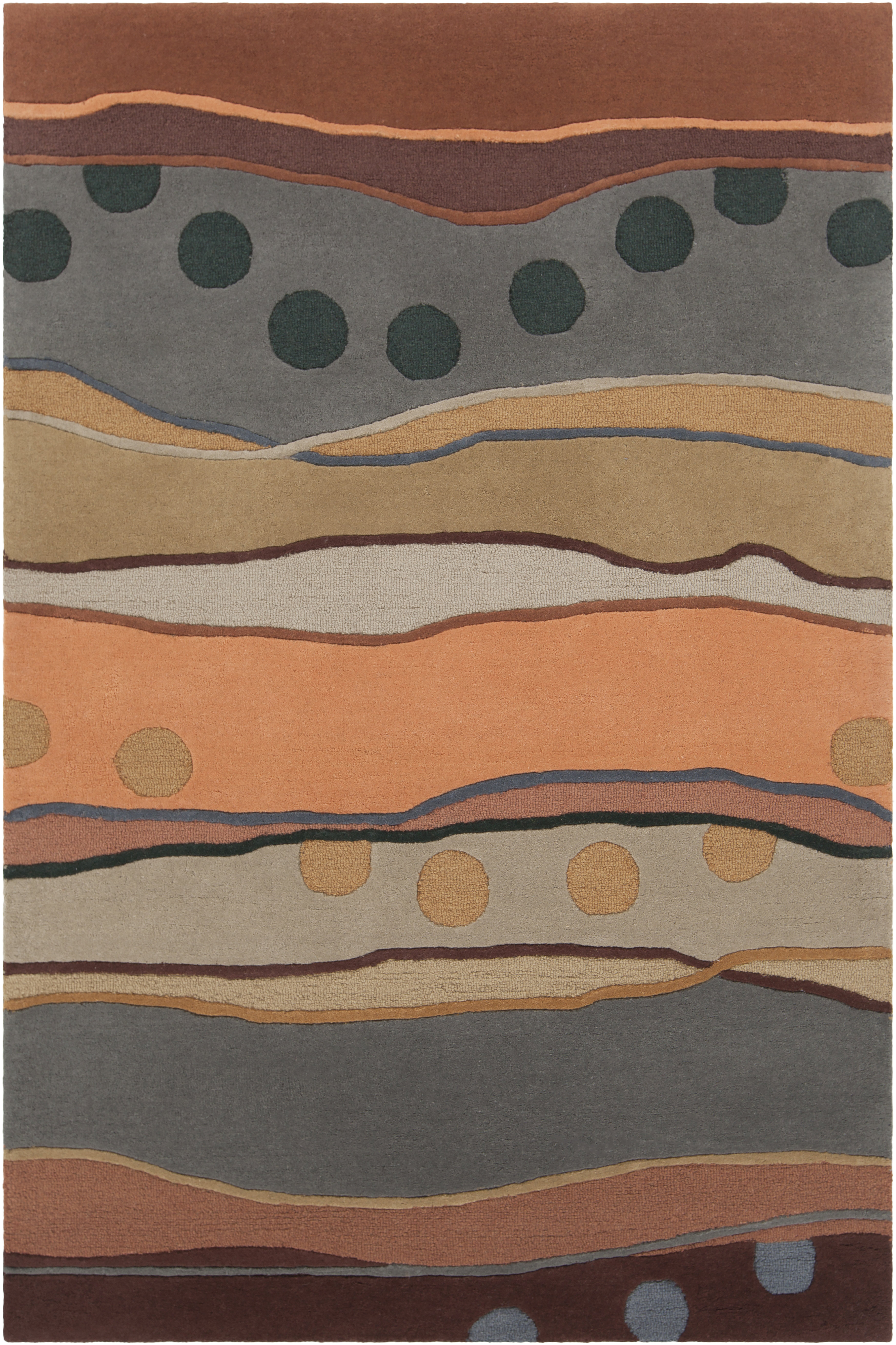 Brayden Studio® Pender Authentic Hand-Tufted Handmade Multi-Color ...