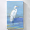 Picture Perfect International "Wading Egret I" by Sally Swatland Print ...
