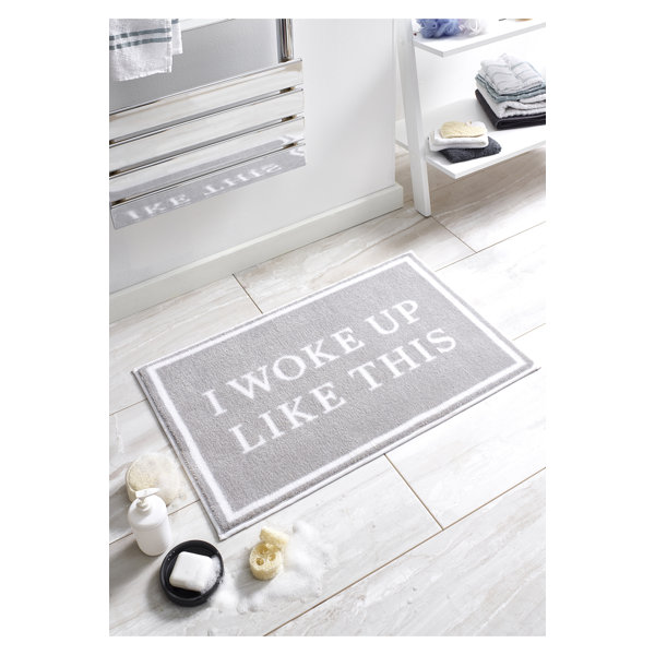 Buddy Woke Up Washable Bath Mat & Reviews | Wayfair.co.uk