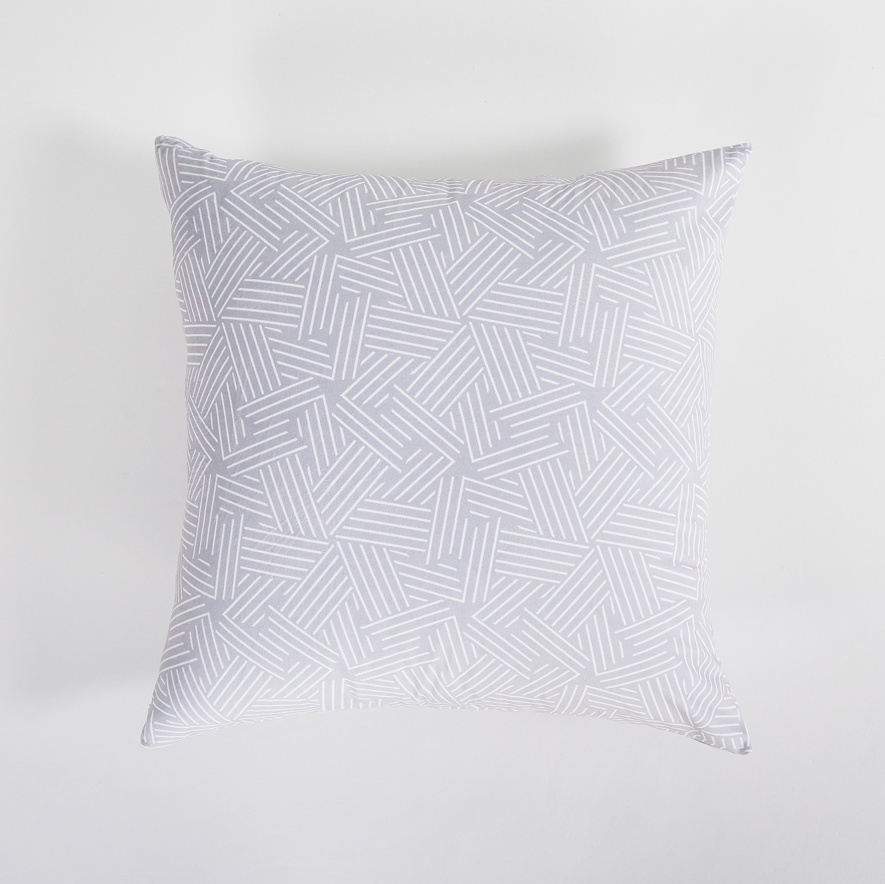 Cloudote™ Geometric Lavender Gray Throw Pillow 22" | Wayfair