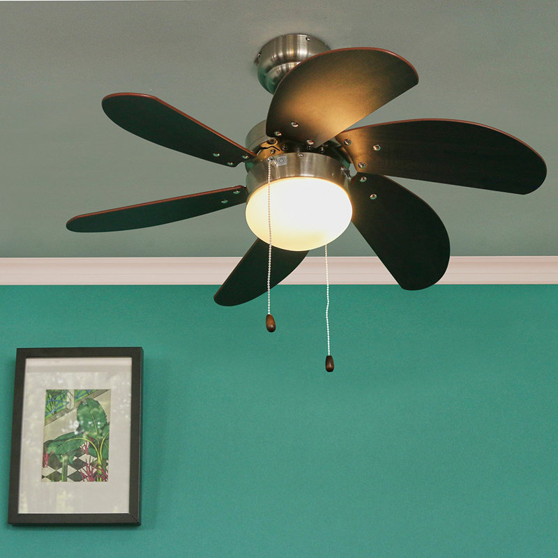 17 Stories Edelinde 76cm Ceiling Fan with Light Kit & Reviews | Wayfair ...