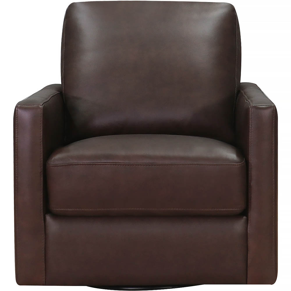 Latitude Run® Vara Top Grain Leather Swivel Chair | Wayfair