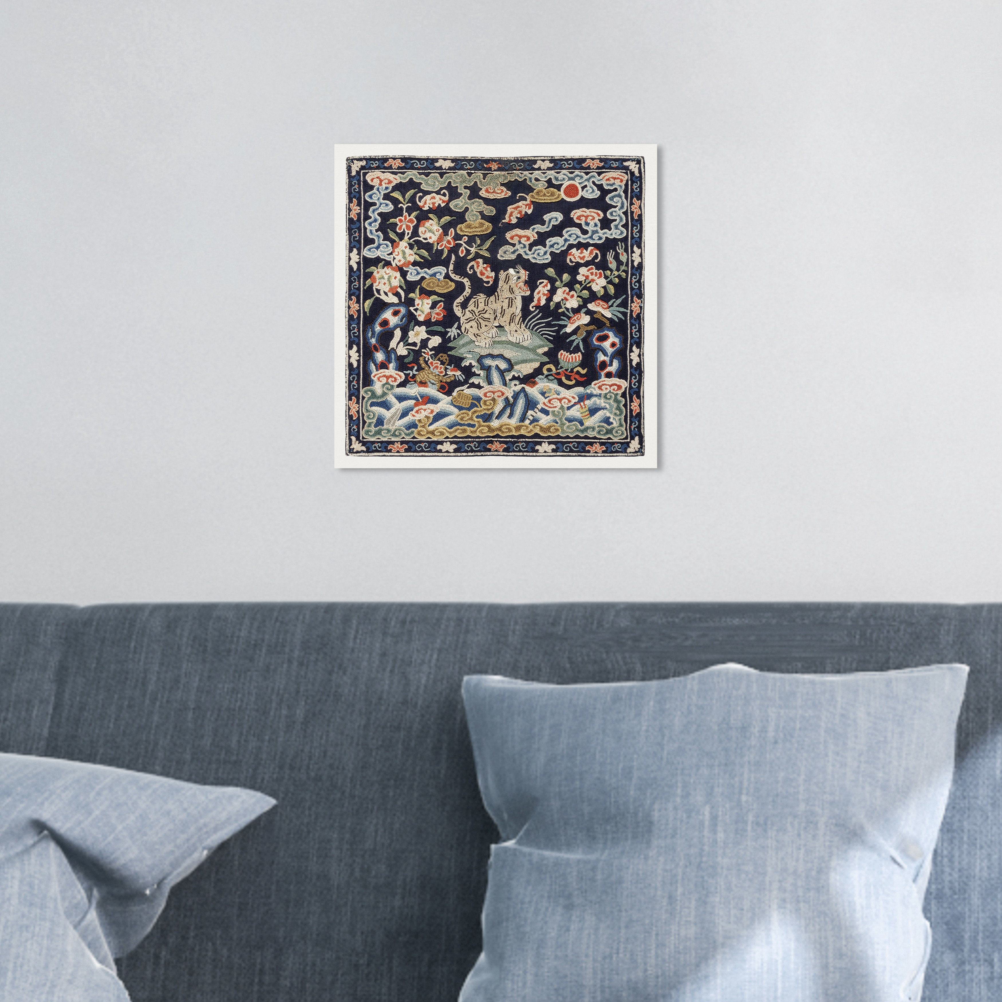 Oliver Gal Prints Qing Dynasty Badge - Painting Print on Canvas ...