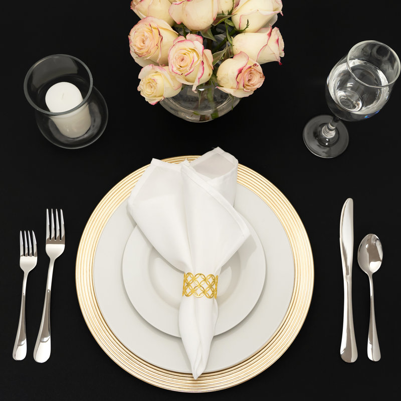 The Party Aisle™ 24 Piece Charger Set & Reviews | Wayfair