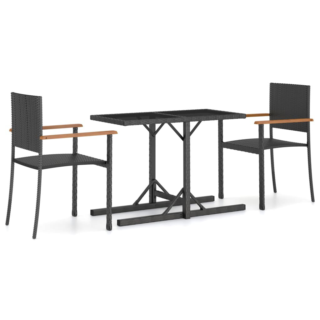 Latitude Run® Rectangular 2 - Person Bistro Set | Wayfair