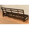 Hokku Designs Aspen Frame-Reclaim Mocha Finish-Futon Frame Set with ...