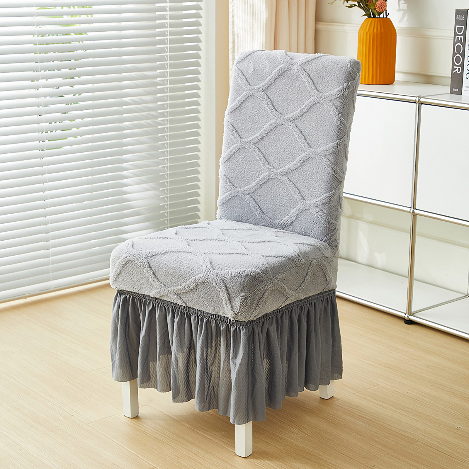 Rebrilliant Housse de protection de chaise de salle à manger épaissie ...