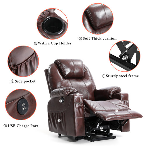 Wayfair | Leather Recliners You'll Love in 2023