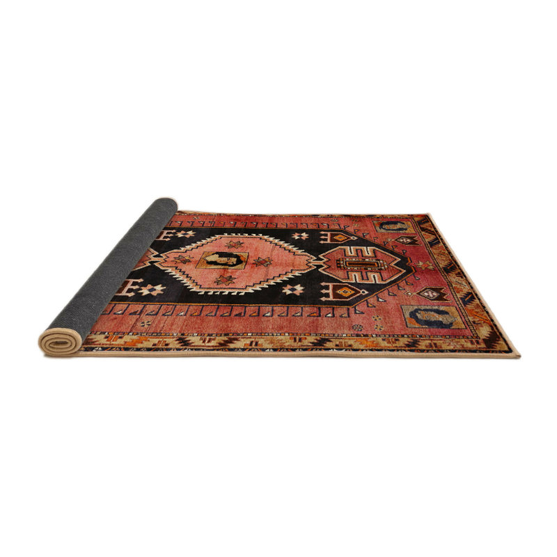 Bloomsbury Market Tawnya Traditional Red/Black Area Rug | Wayfair