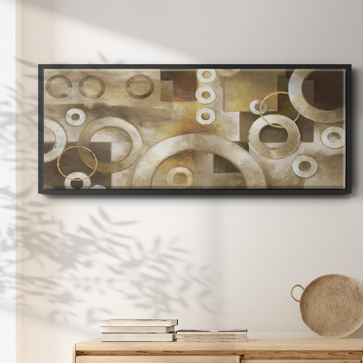 Wexford Home Neutral Motion- Framed Canvas | Wayfair