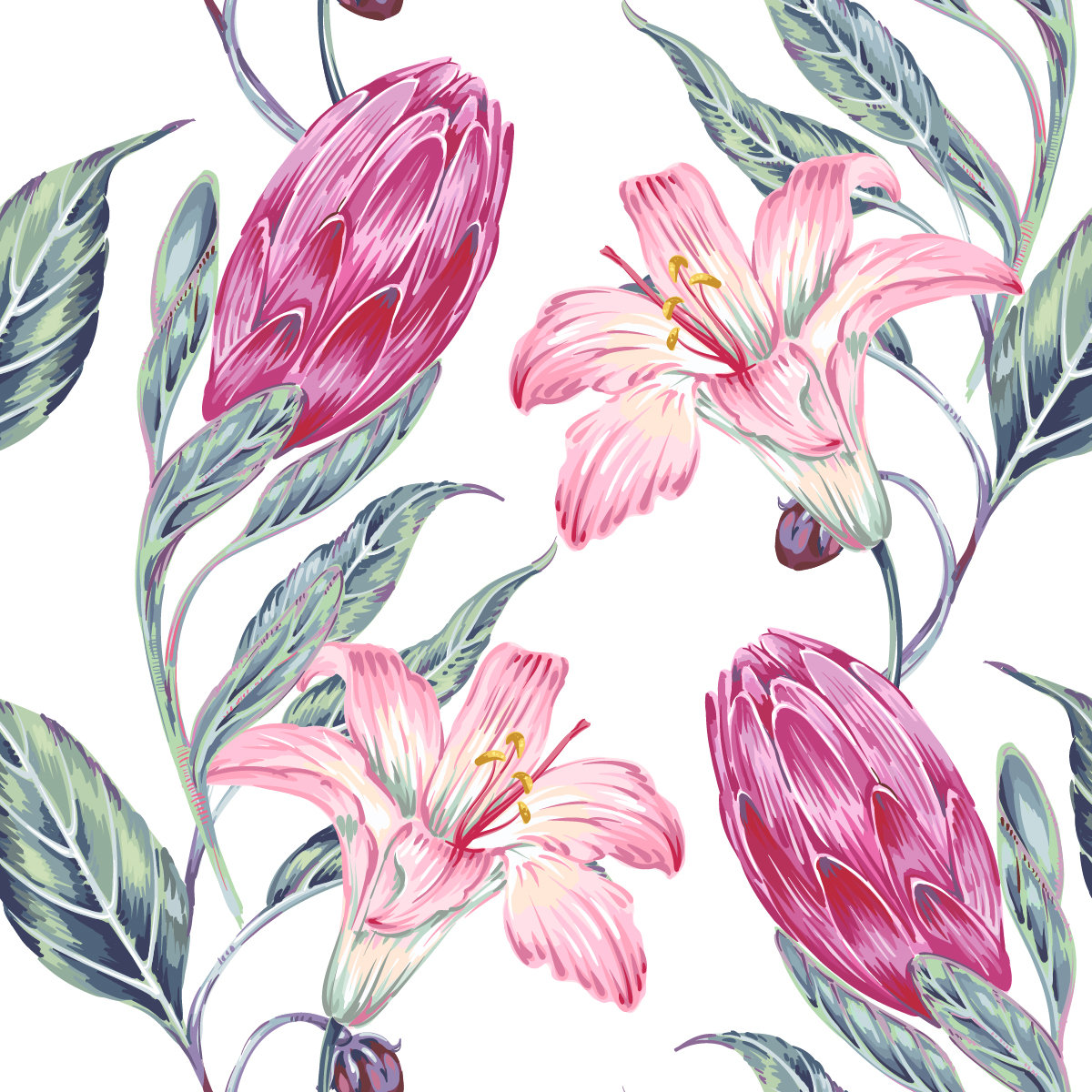 Red Barrel Studio Kellisha Floral Wallpaper - Wayfair Canada