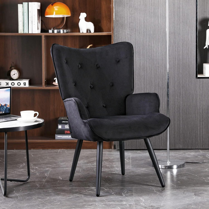 Mercer41 Upholstered Wingback Chair & Reviews | Wayfair