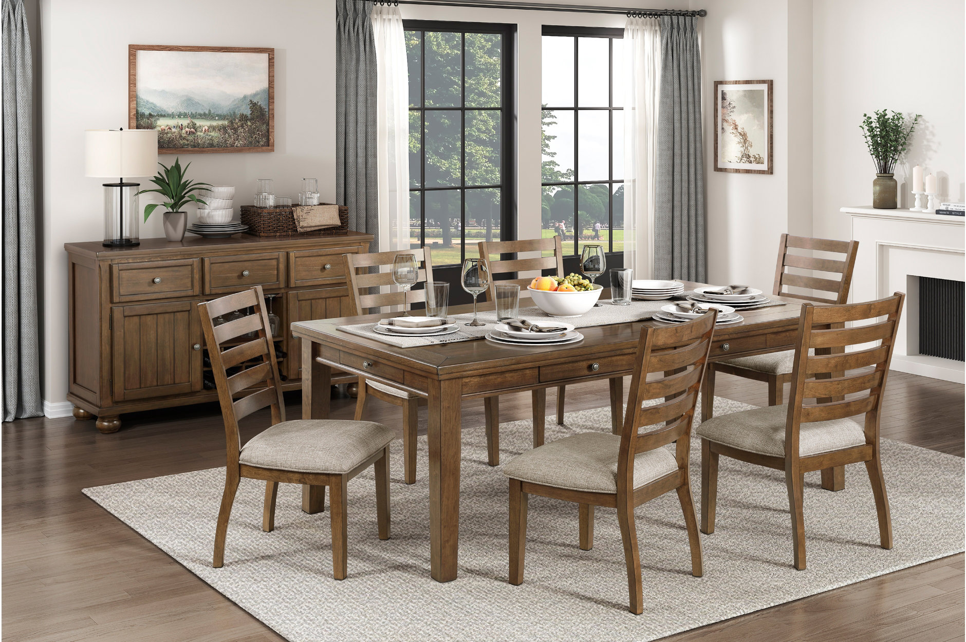 Loon Peak® Dials Counter Height Dining Set | Wayfair