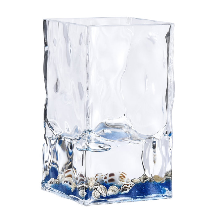 Everly Quinn Lalaram Acrylic Liquid 3D 5 Piece Bathroom Accessory Set ...