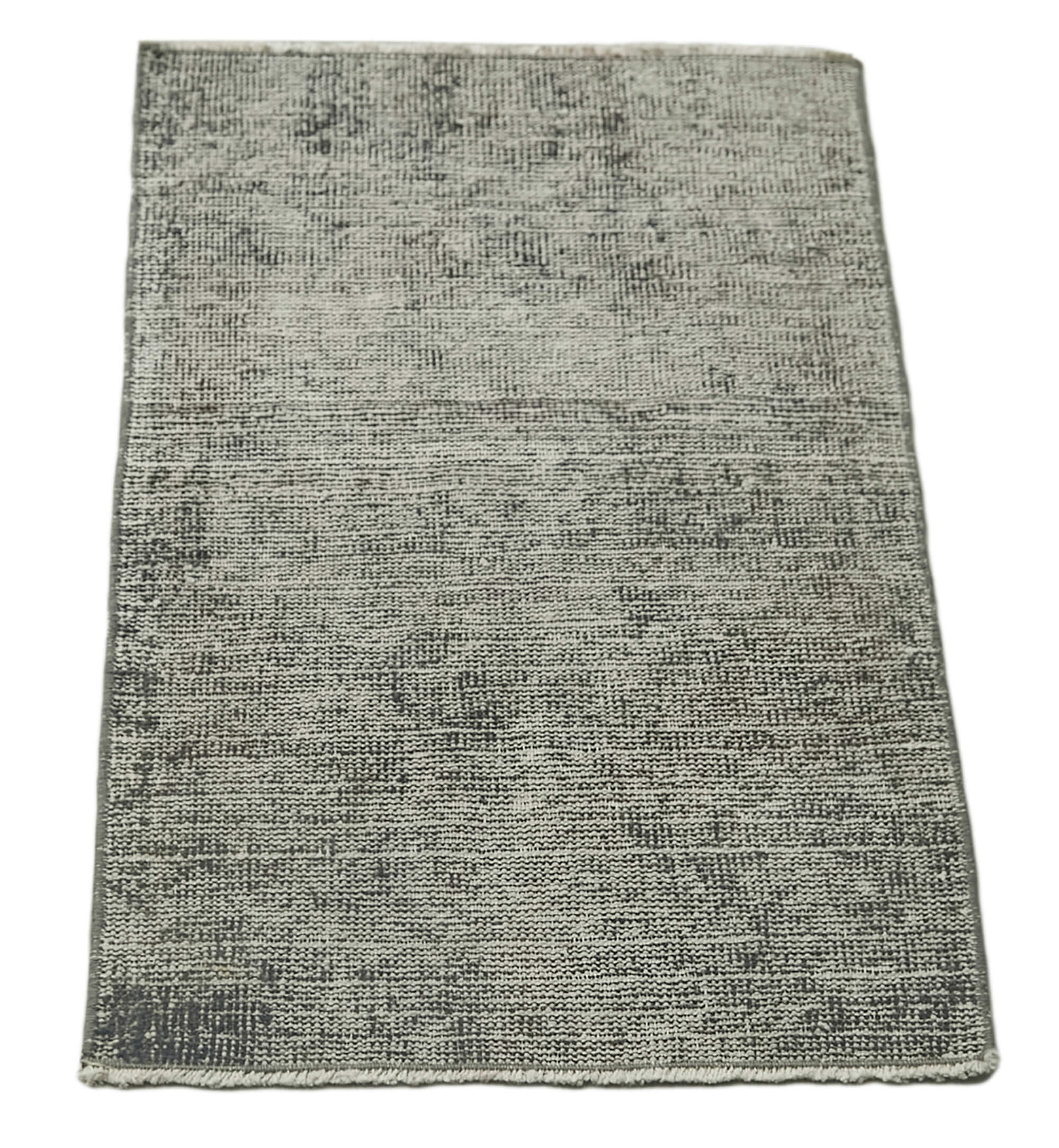 Williston Forge Hui Grey Vintage Wool Handmade Area Rug | Wayfair