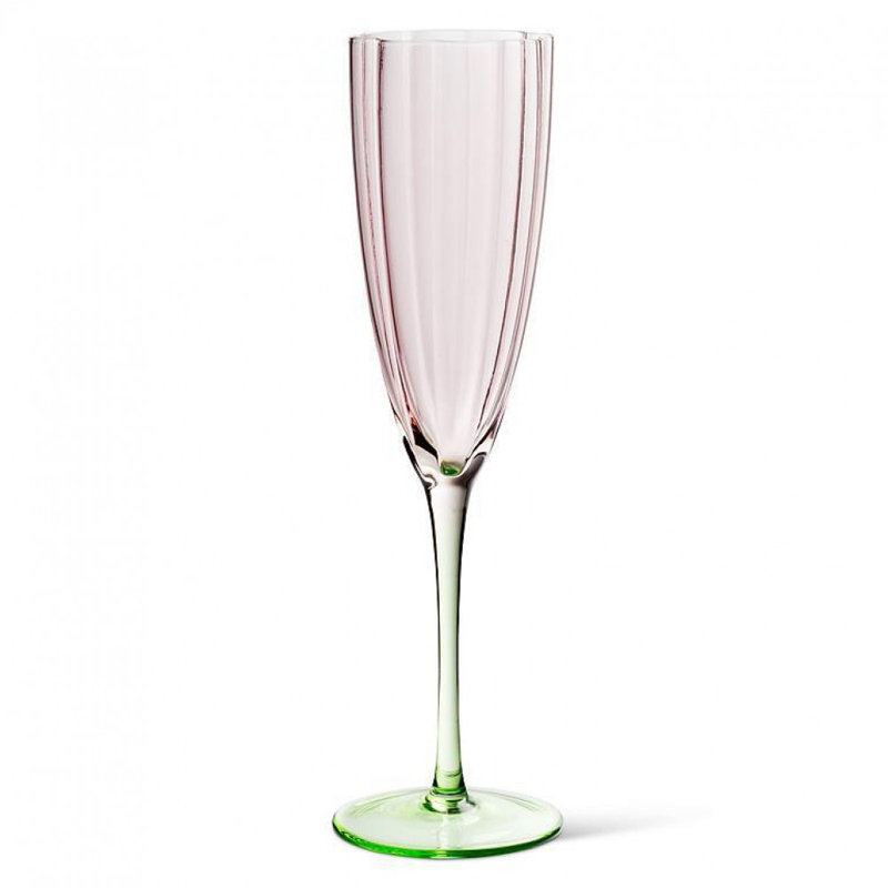 Mercer41 Flower Look Flute Glass | Wayfair