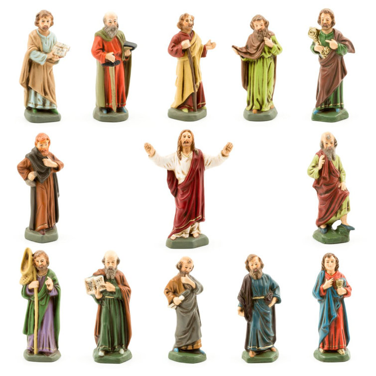 The Seasonal Aisle Jesus and His Disciples Nativity Set | Wayfair.co.uk
