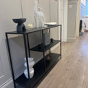 17 Stories Elenna 120cm Solid Wood Top Console Table & Reviews ...