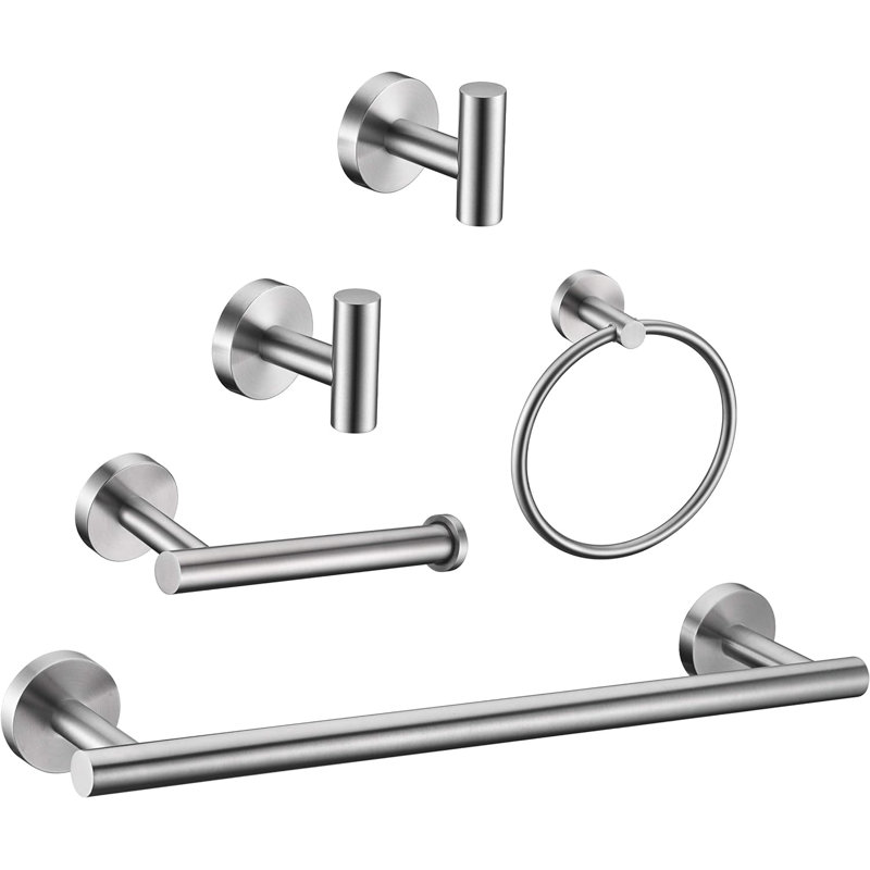 Hoomic 5 - Piece Bathroom Hardware Set | Wayfair