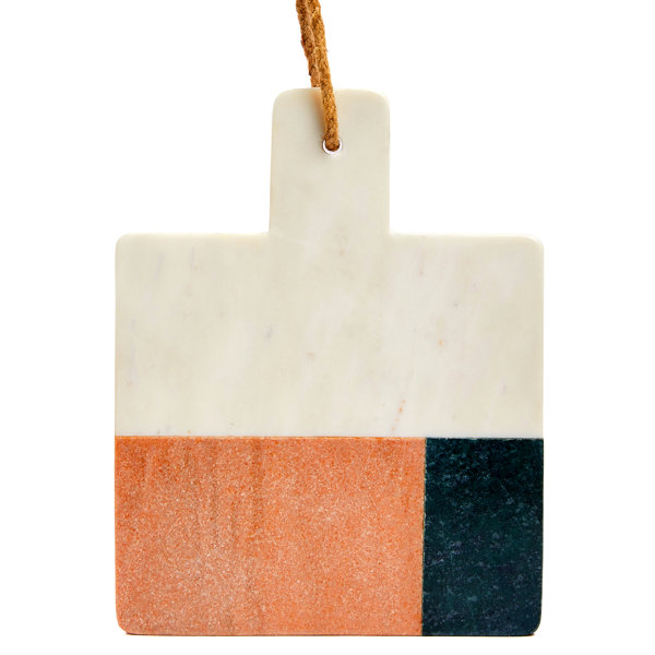 Lexi Home Timeless Kitchen Collection Coastal 3 Tone Marble Charcuterie ...