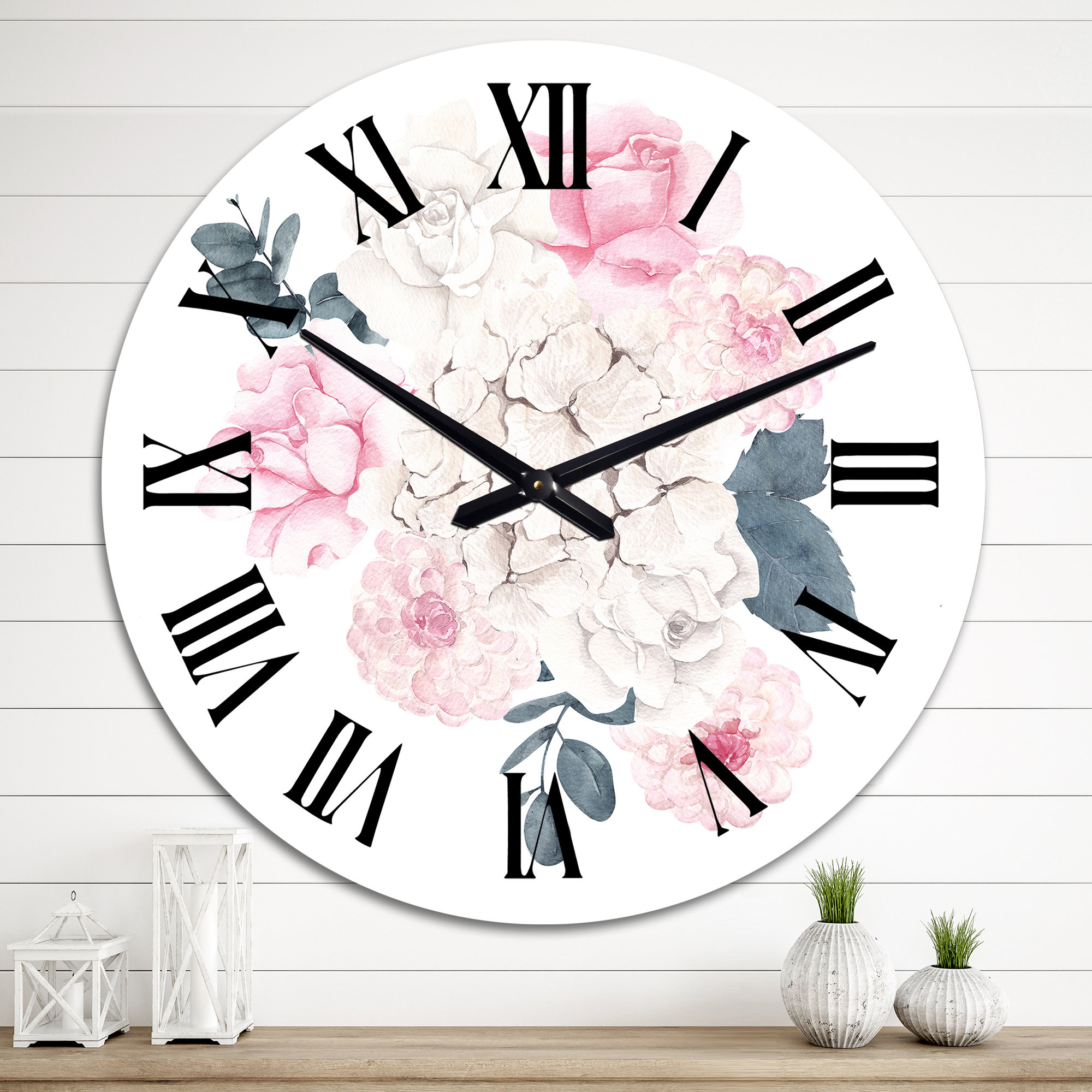 East Urban Home Winter Bouquet In Pastel Flowers IV - Traditional wall ...