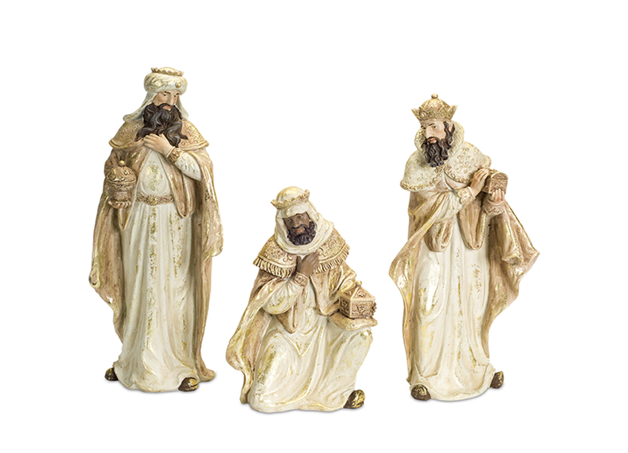 The Holiday Aisle® Fokka 3 Piece Figurine Set | Wayfair