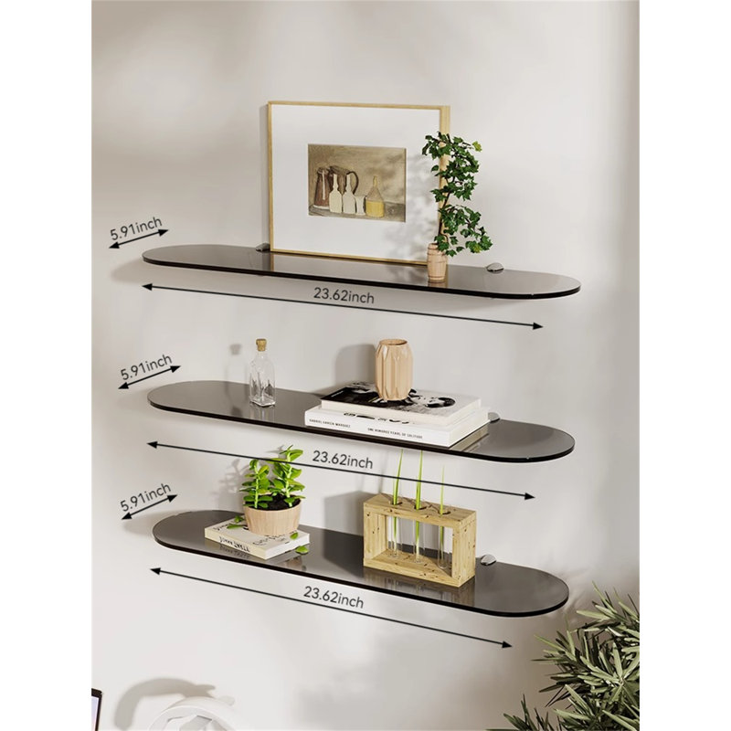 Latitude Run® Cobyn Floating Shelf | Wayfair