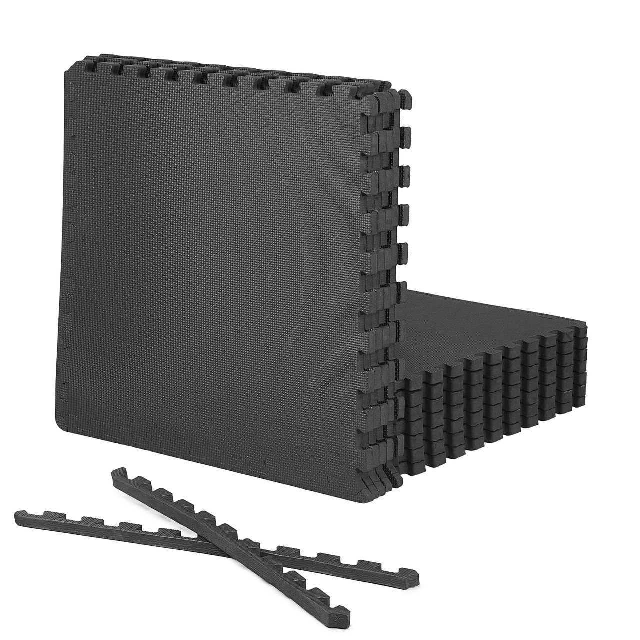 CAP Interlocking Exercise Foam Mats, 48 SQ.FT Diamond, TATAMI, T ...