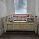 Simpli Home Amherst Solid Wood Entryway Lift Top Storage Bench ...