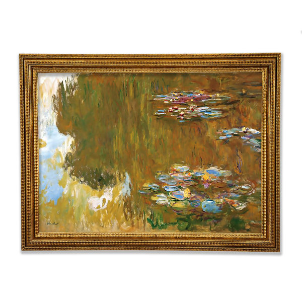 Bright Star The Water Lily Ponda by Monet - Single Picture Frame Print ...