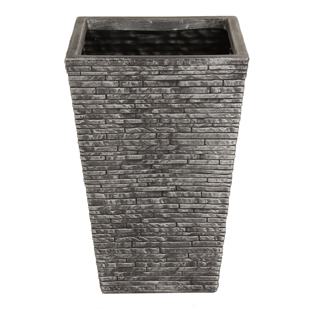 Williston Forge Pair Of Tall Slate Planters (Dia. 30Cm) | Wayfair.co.uk