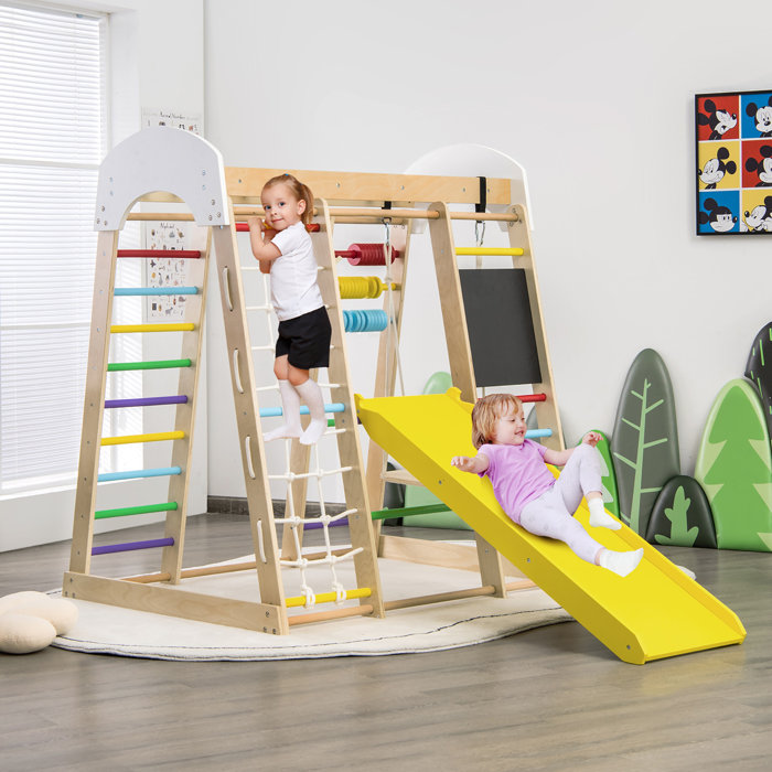 Costway 49'' W Indoor Wood Climber & Reviews | Wayfair