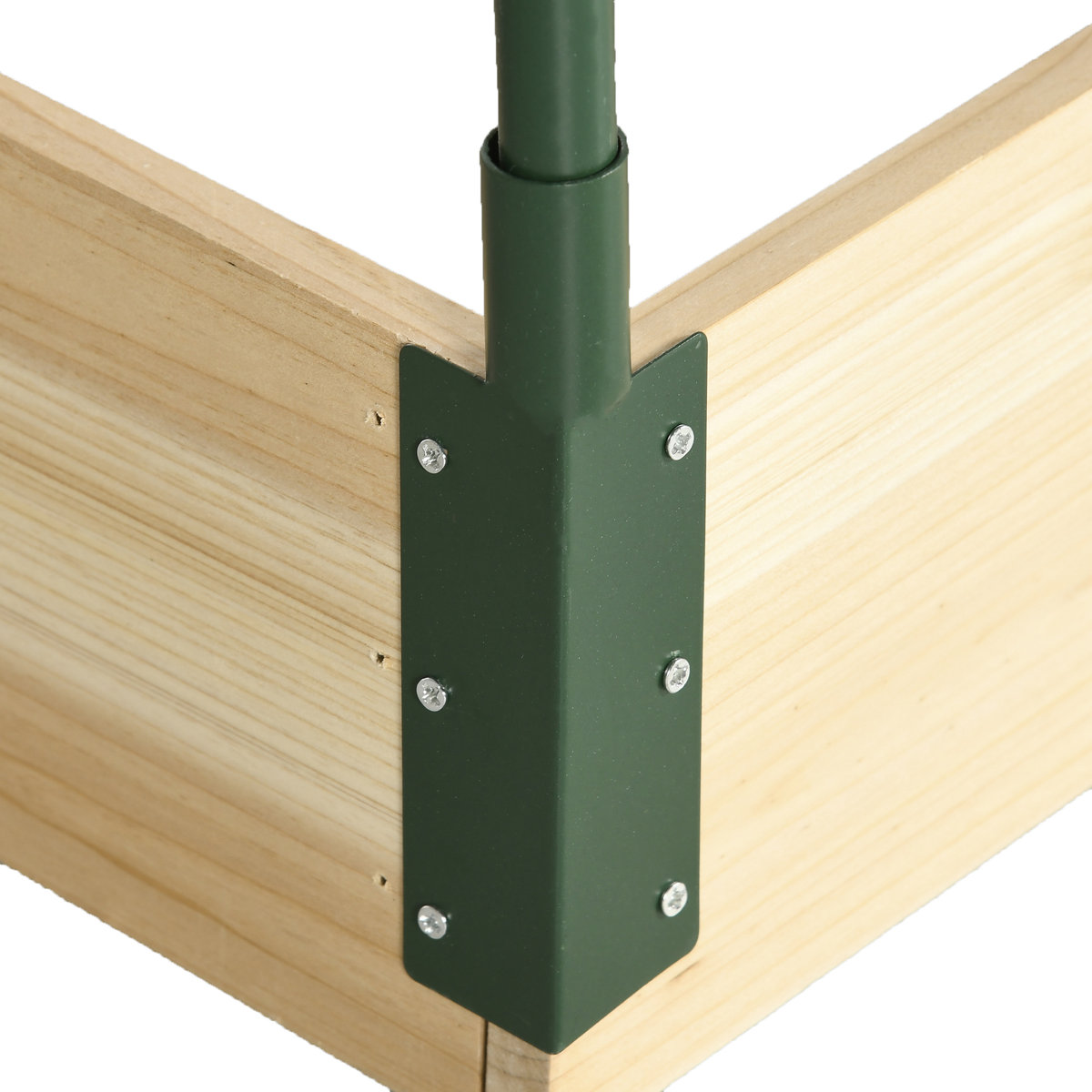 Arlmont & Co. 12 Pockets Raised Garden Bed with Greenhouse and Roll Up ...