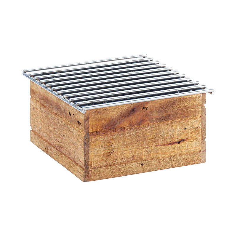 Cal-Mil Madera Chafer Alternatives - 10 1/4" X 10" X 5 1/2" | Wayfair