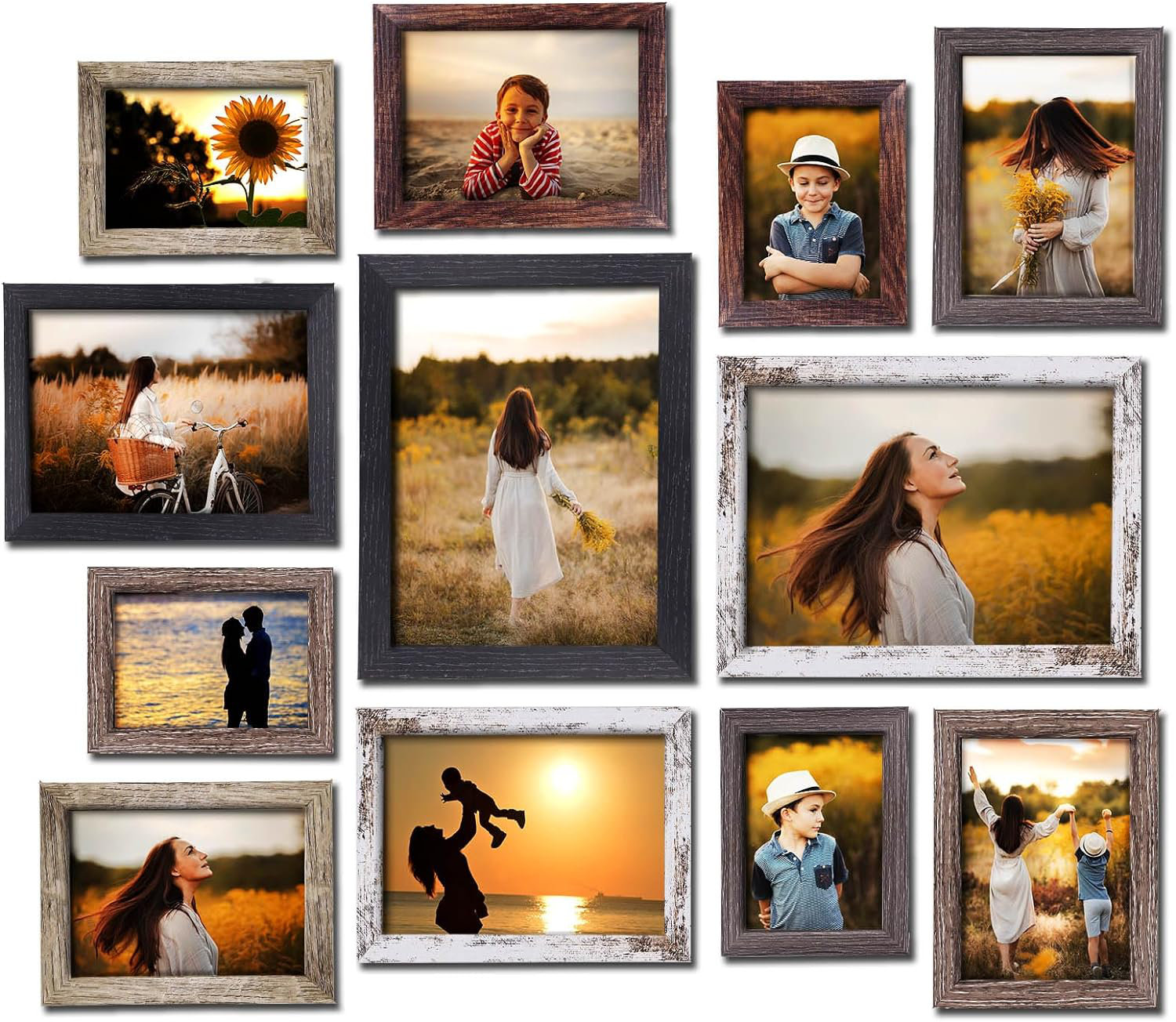 Gracie Oaks Gallery Picture Frame - Set of 12 | Wayfair