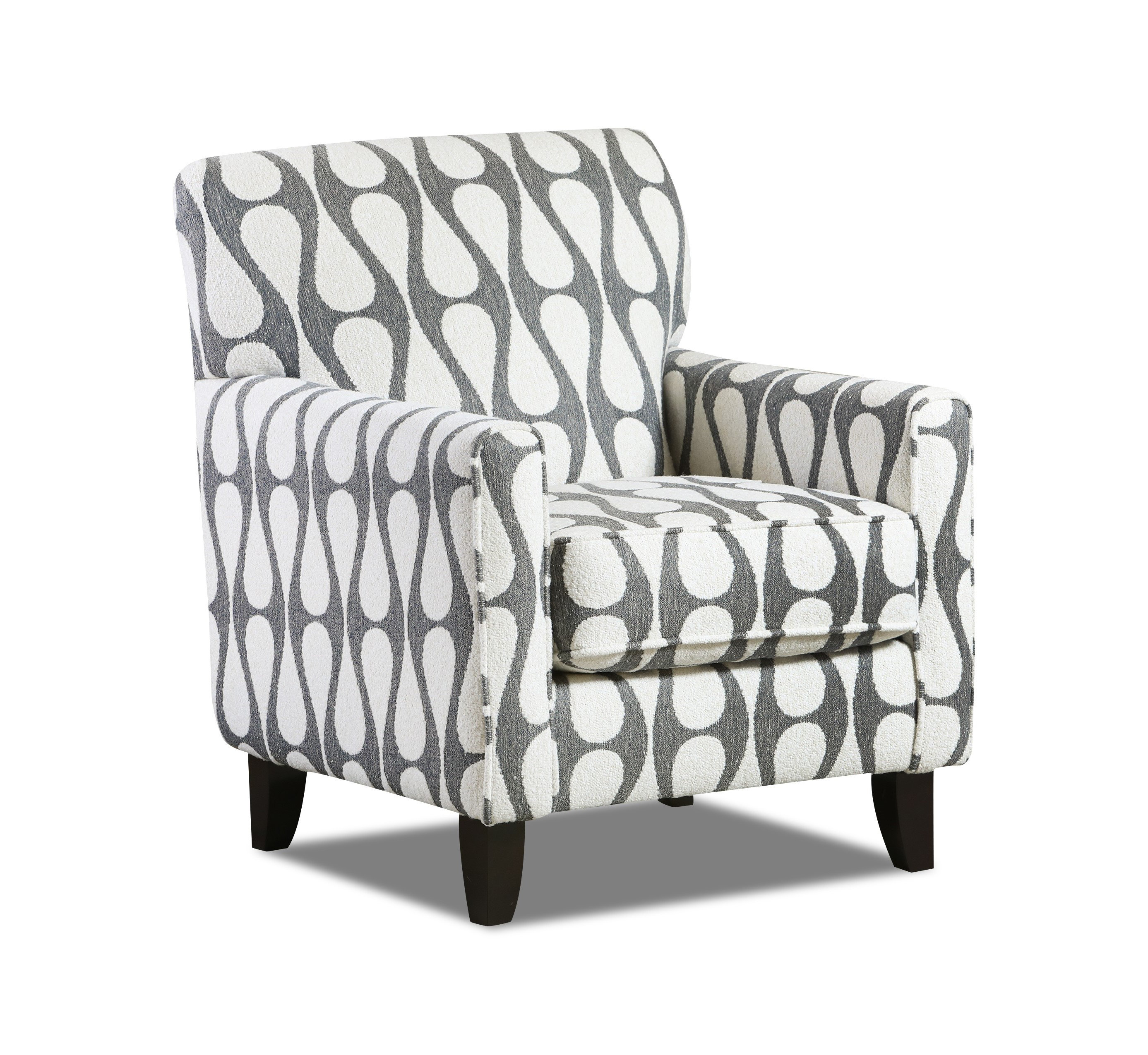 Lark Manor™ Hermonie Hourglass Denim Accent Chair - Wayfair Canada