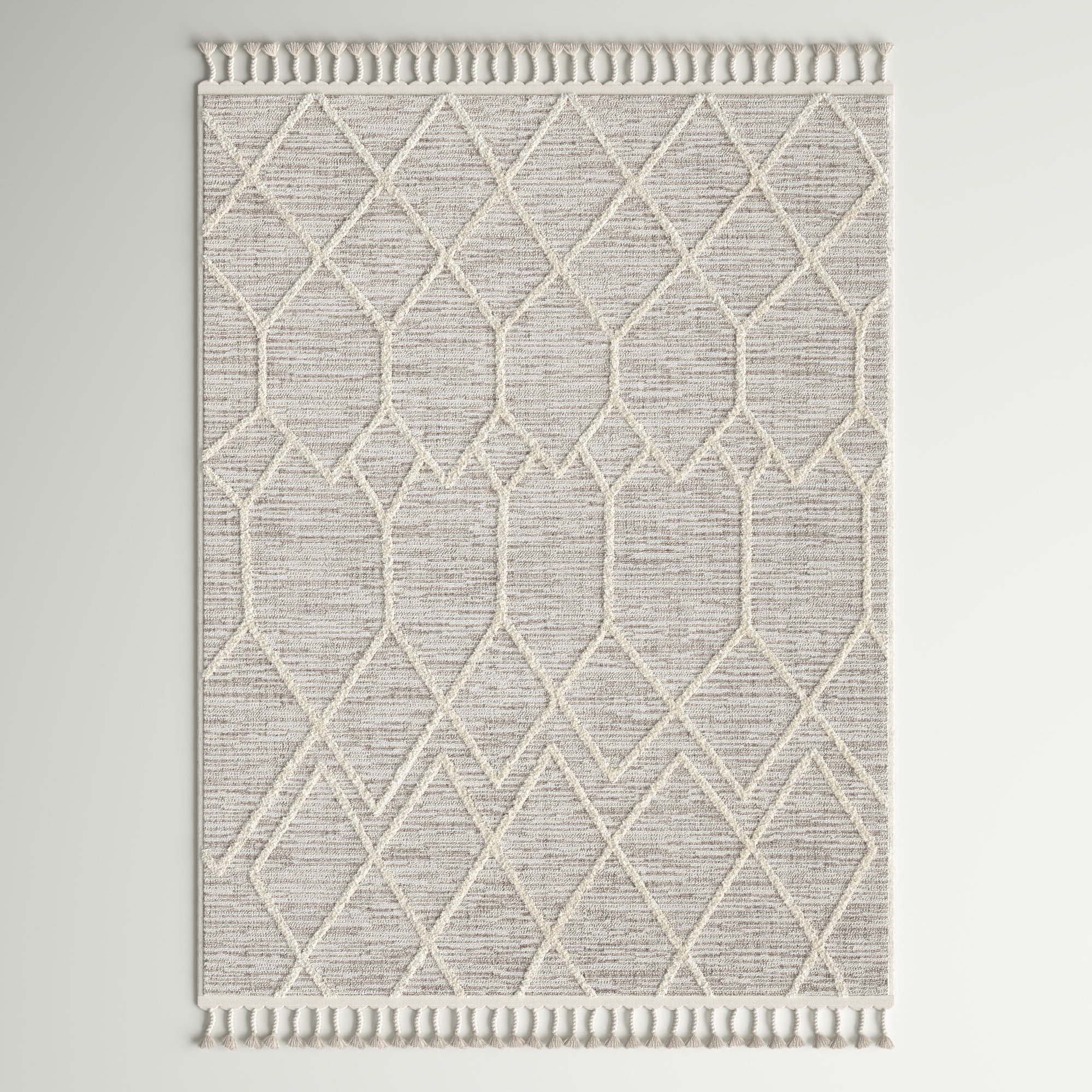 Sand & Stable™ Lexington Geometric Grey/Ivory Area Rug & Reviews ...
