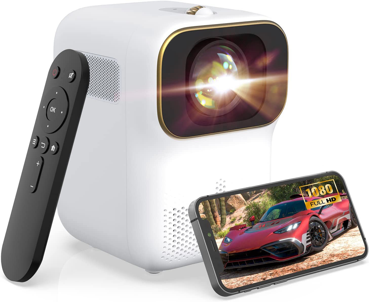 WEWATCH 8000 Lumens Portable Home Theater Projector | Wayfair