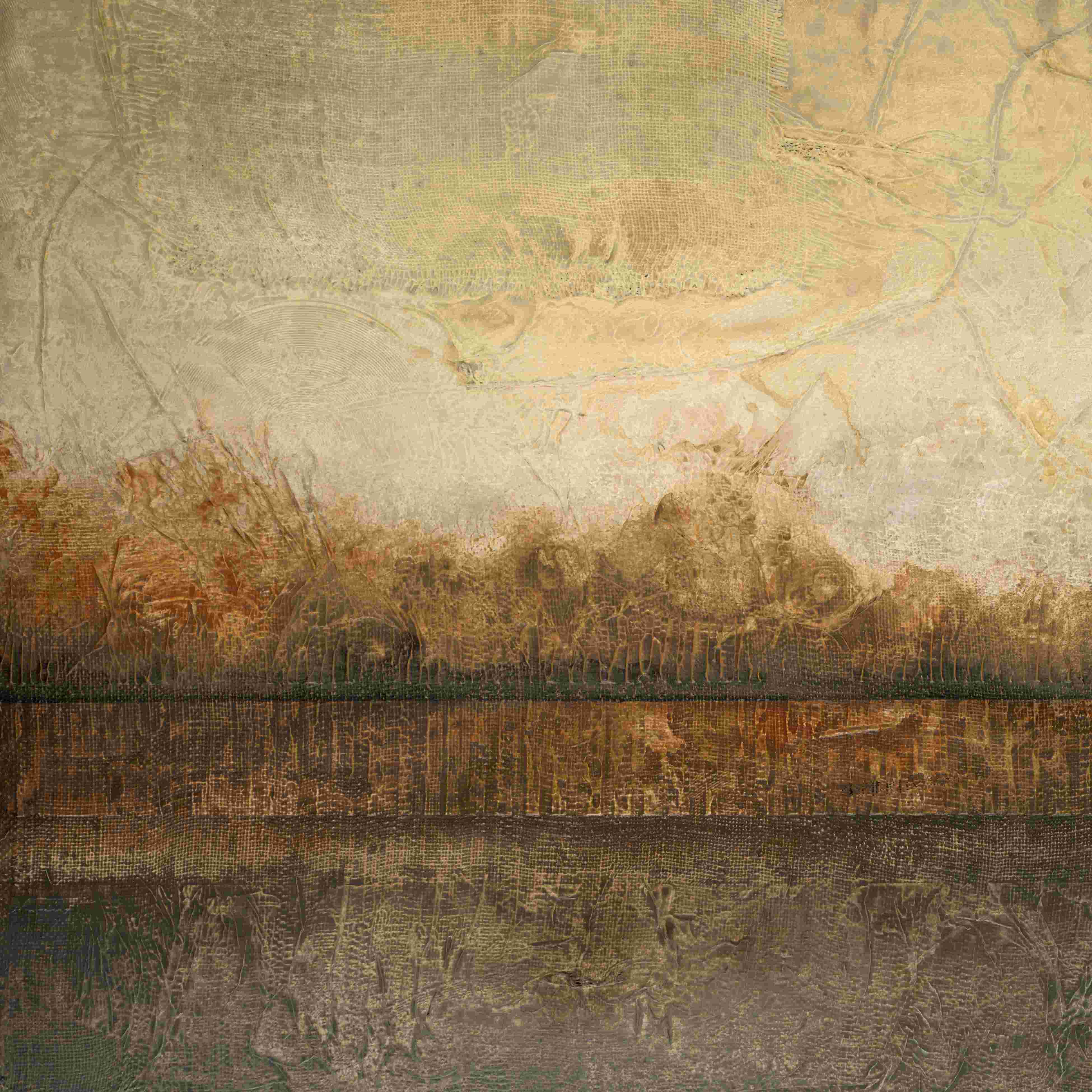 Winston Porter Abstract Landscape - Wrapped Canvas Painting | Wayfair