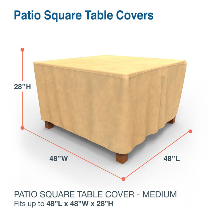 Arlmont & Co. Jared Square Patio Table Cover & Reviews | Wayfair