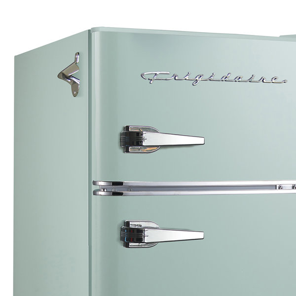 Frigidaire 3.2-Cu Ft. 2-Door Retro Compact Bar Fridge With Freezer And ...