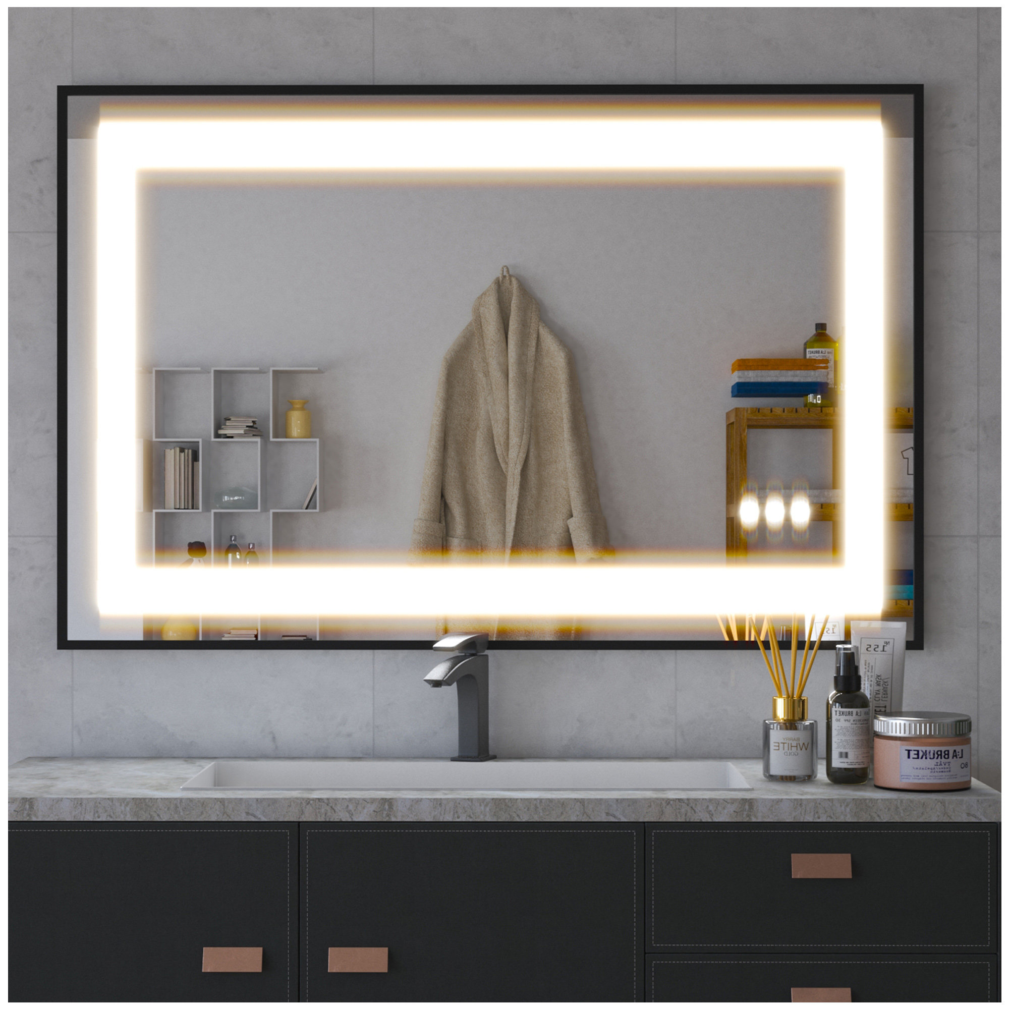 Vinura Lighting Vanity Mirror | Wayfair