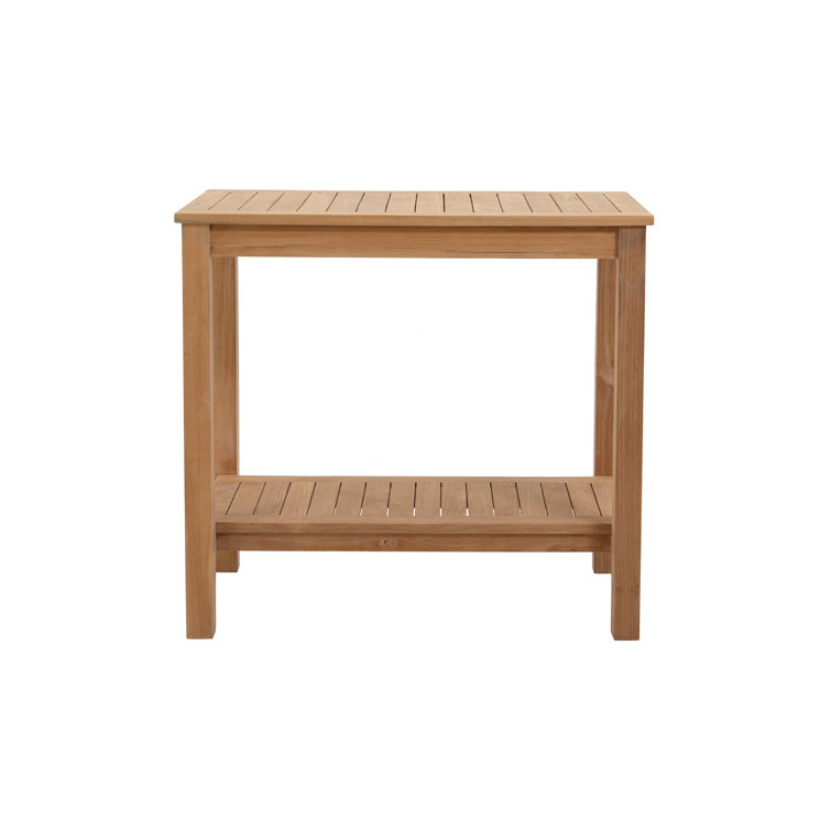 Millwood Pines Chaila Rectangular 48'' L x 18'' W Outdoor Buffet ...