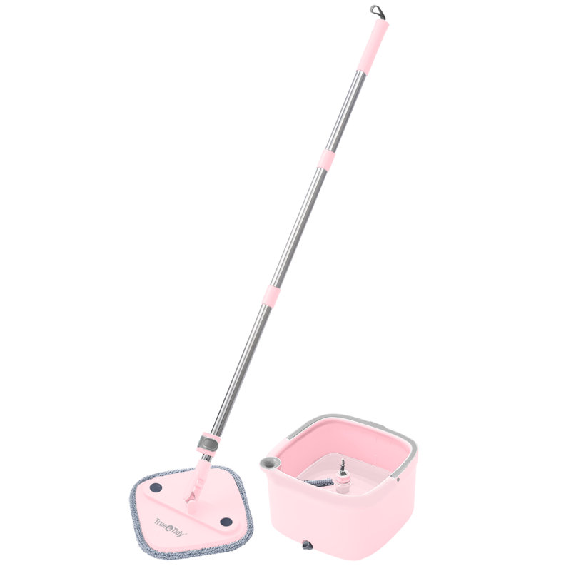 True & Tidy Trueclean Mop & Bucket System, Rose & Reviews | Wayfair